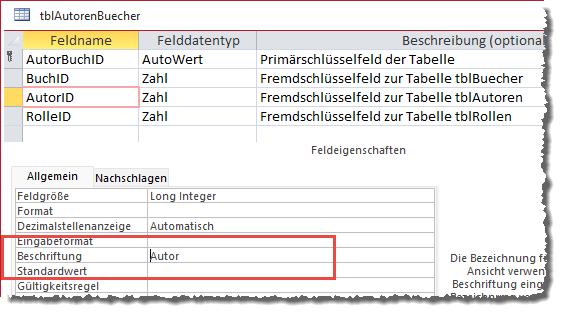 Formulare [basics]: Beispiel Bücherverwaltung - Access [basics]
