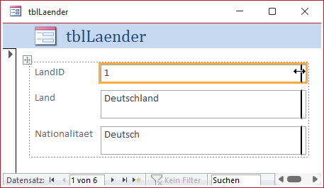 Formulare [basics]: Grundlagen - Access [basics]